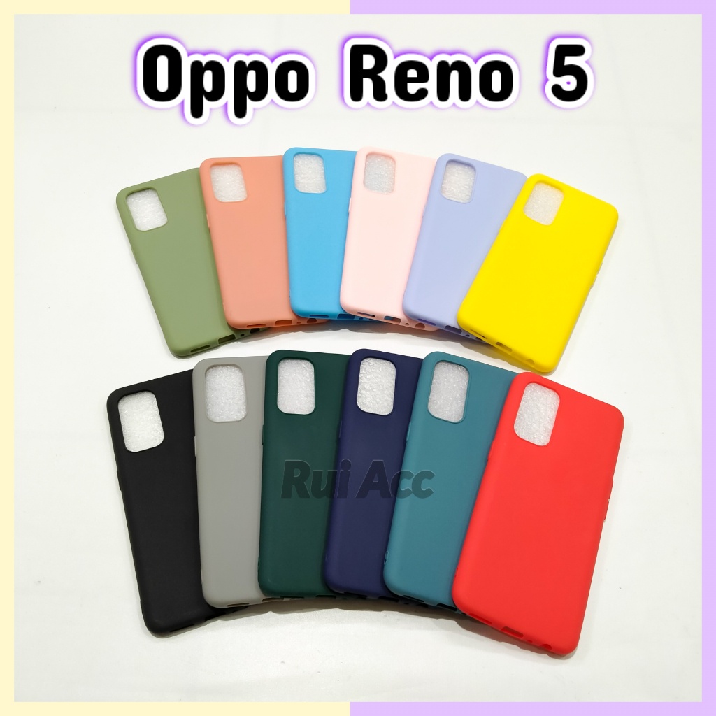 Jual Silikon Candy Camera Protect Oppo RENO 5 4G 5G Softcase Warna ...