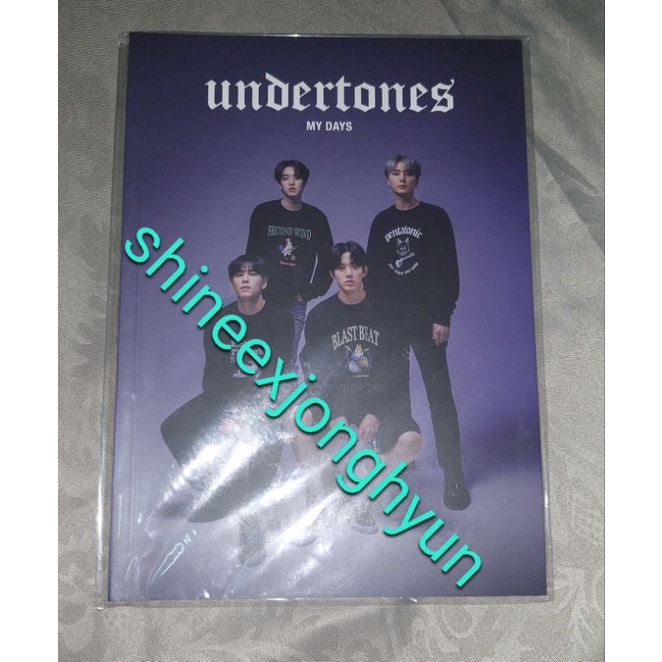 Jual DAY6 UNDERTONES LOOKBOOK JAE DOWOON YOUNG K WONPIL SUNGJIN ...