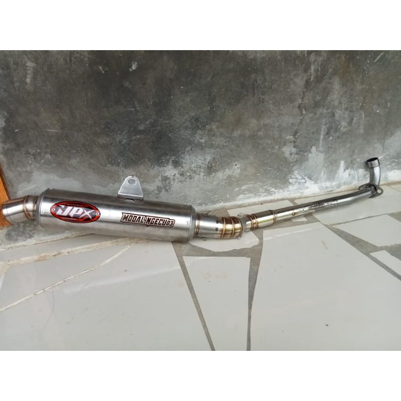 Jual KNALPOT RACING JPX ORIGINAL TIPE JENONG CANTOL FREE LASER NAMA ...