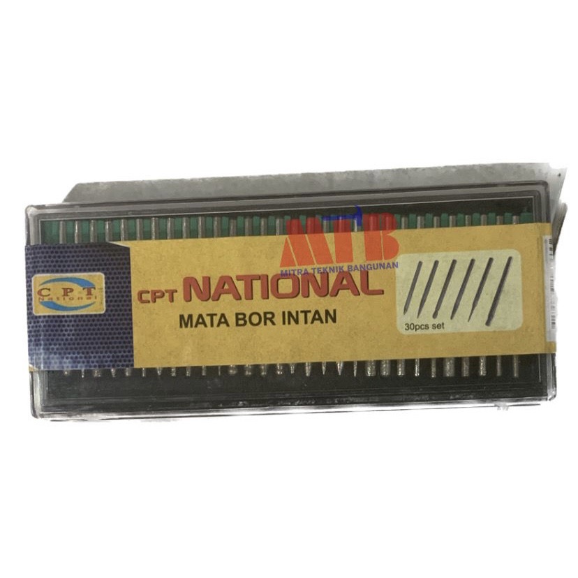 Jual Mata Bor Intan Grafik Ukiran CPT National 30 pcs, as 3mm | Shopee ...