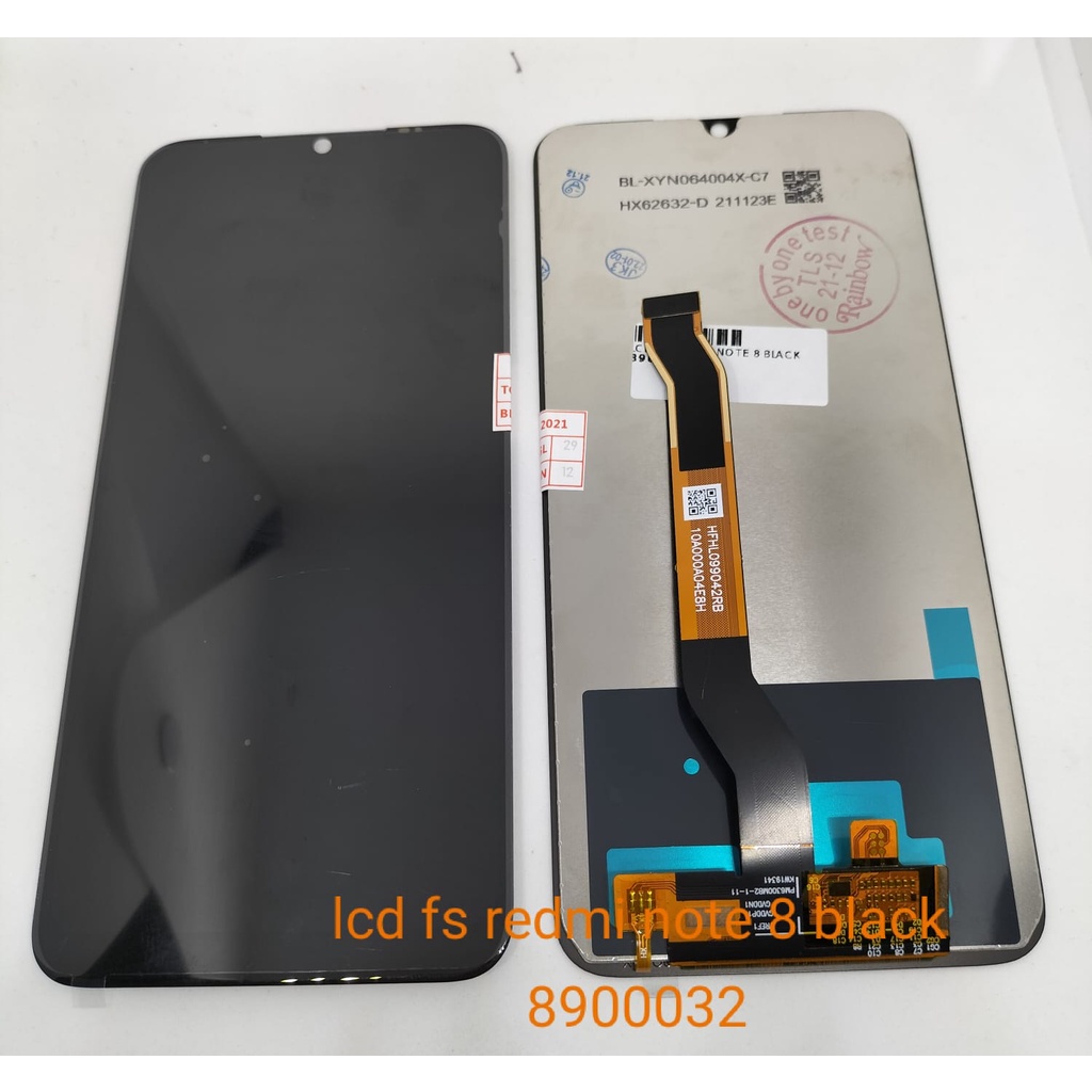 Jual LCD FULLSET REDMI NOTE 8 BLACK | Shopee Indonesia