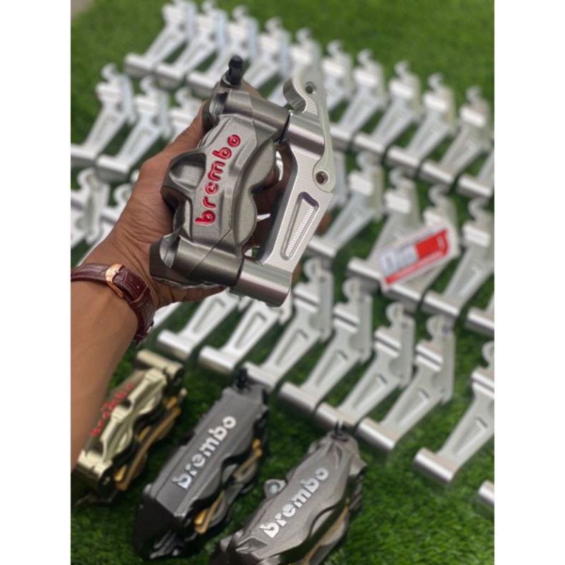 Jual KALIPER BREMBO M50 SET BREKET PNP NINJA KALIPER BREMBO ORIGINAL QUALITY | Shopee Indonesia