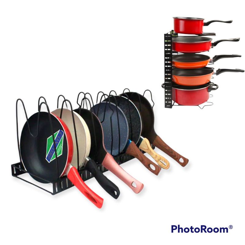 Jual Rak Teflon / Rak Tutup Panci Penggorengan | Shopee Indonesia