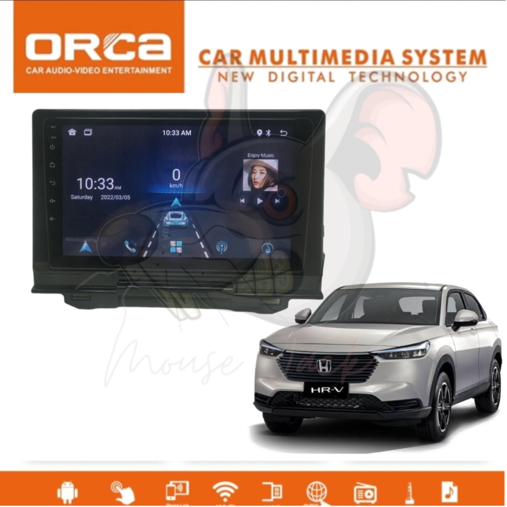 Jual Head Unit Android Eco Lite For Honda Hrv 2022 up 9 inch soket pnp ...