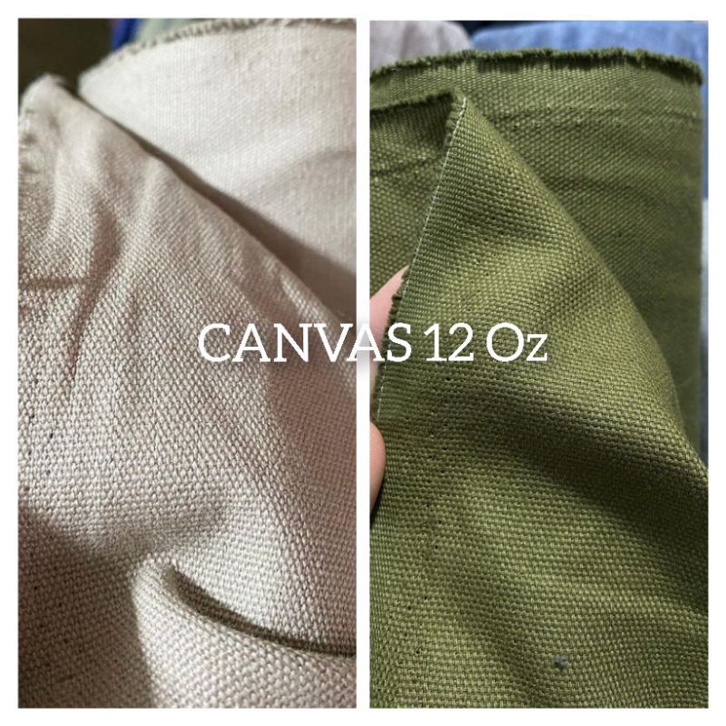 Jual Kain Canvas 12 Oz Bahan Celana Canvas Katun | Shopee Indonesia