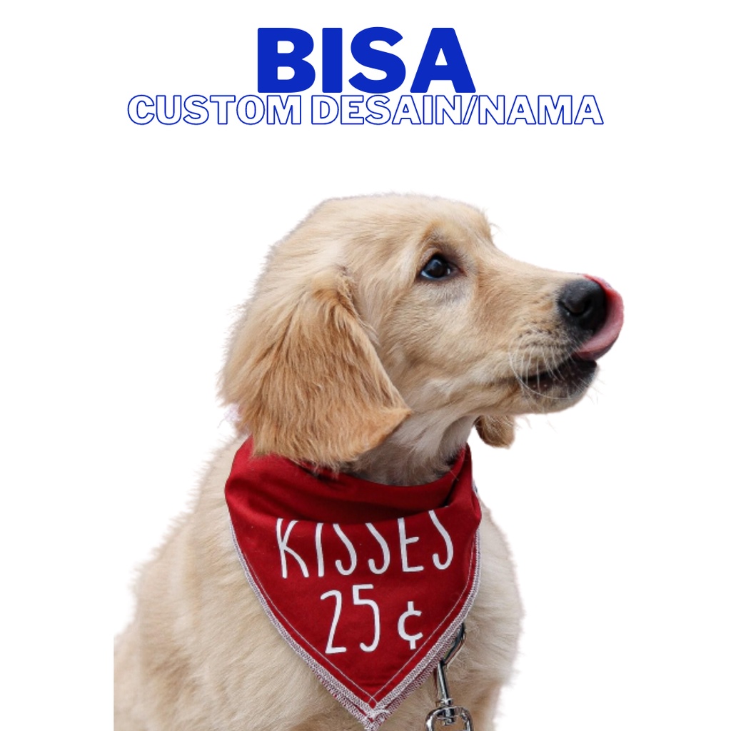 Jual [ BISA CUSTOM ] Slayer Syal Kucing Anjing / Pet Bib Bip Hewan ...