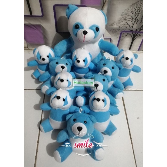 Jual Boneka Panda Biru SIZE M (Beranak 10 Induk 1) termurah dan terlaris | Shopee Indonesia