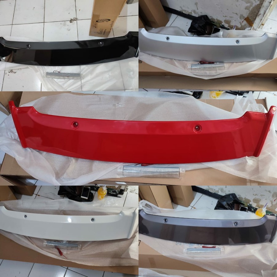 Jual Spoiler belakang mobil CALYA / SIGRA + Lampu | Shopee Indonesia