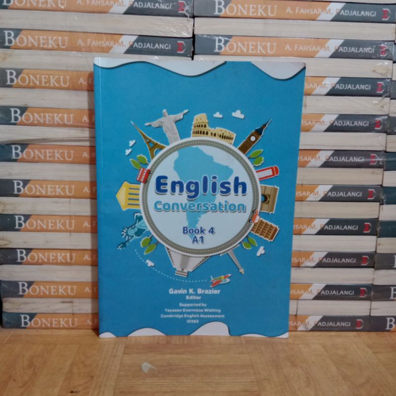 Jual BUKU ORIGINAL - ENGLISH CONVERSATION BOOK 4 A1 | Shopee Indonesia