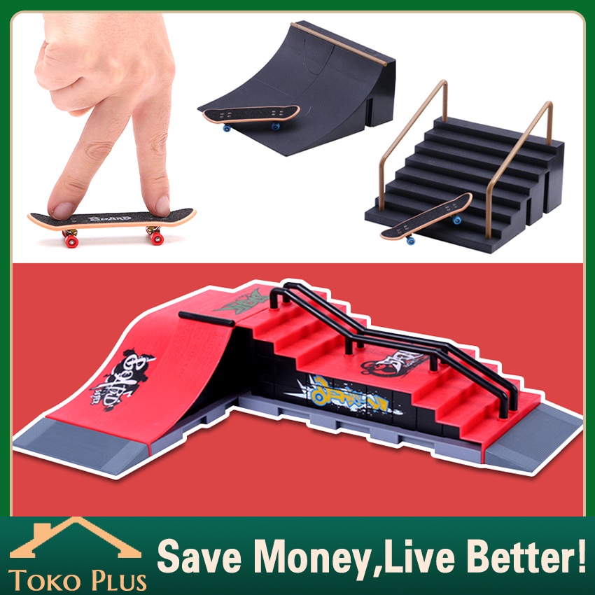Jual Arena Skateboard Jari SkatePark Ramp Park Fingerboard Mainan ...