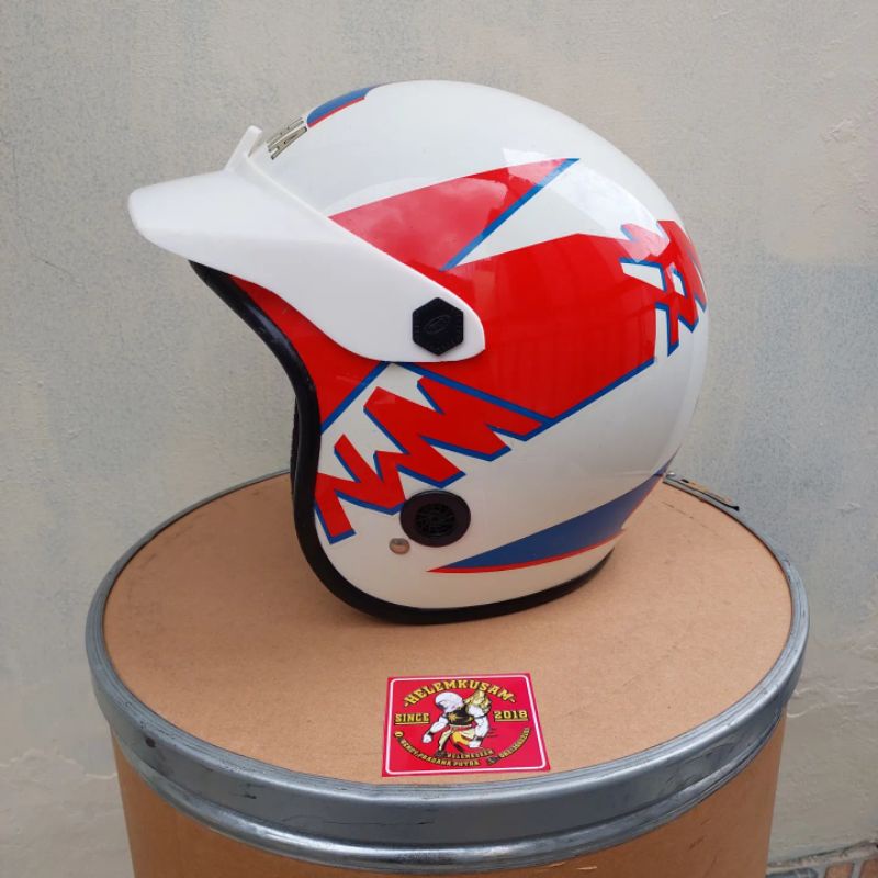 Jual HELM LAWAS, JADUL, KLASIK YAMAHA RX KING, F1ZR ORIGINALHELM LAWAS ...