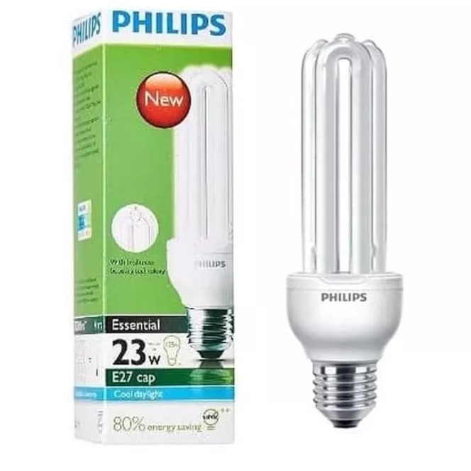 Jual PHILIPS Lampu Essential 23 Watt 6500K Putih - Lampu Warna Putih ...