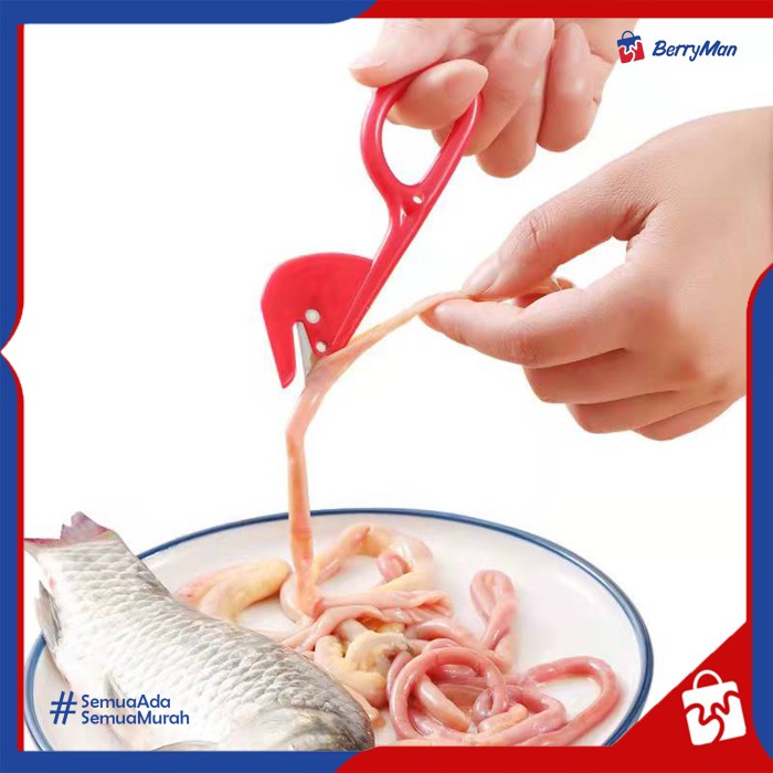 Jual PISAU PEMBERSIH Usus Ayam Perut Ikan Udang - Alat Pembelah ...