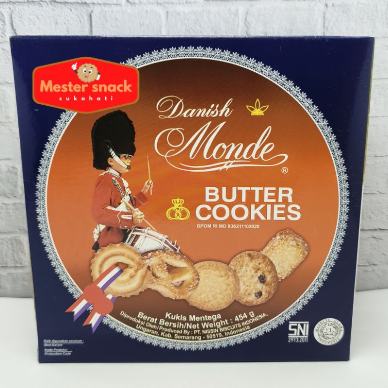Jual Monde Butter Cookies 454 gram | Monde Kaleng | Kue Lebaran | Kue ...