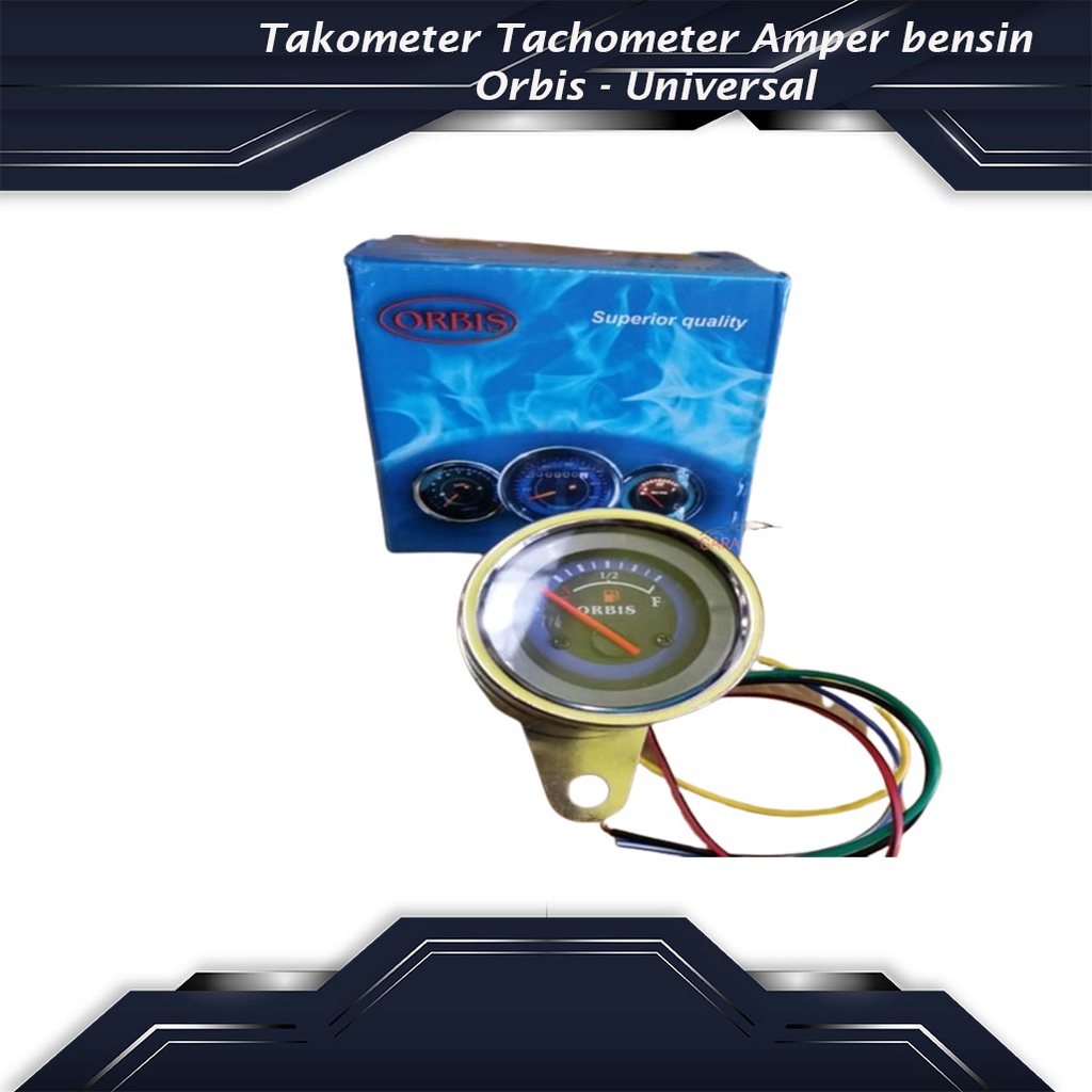 Jual Takometer Amper bensin Orbis - Universal | Shopee Indonesia