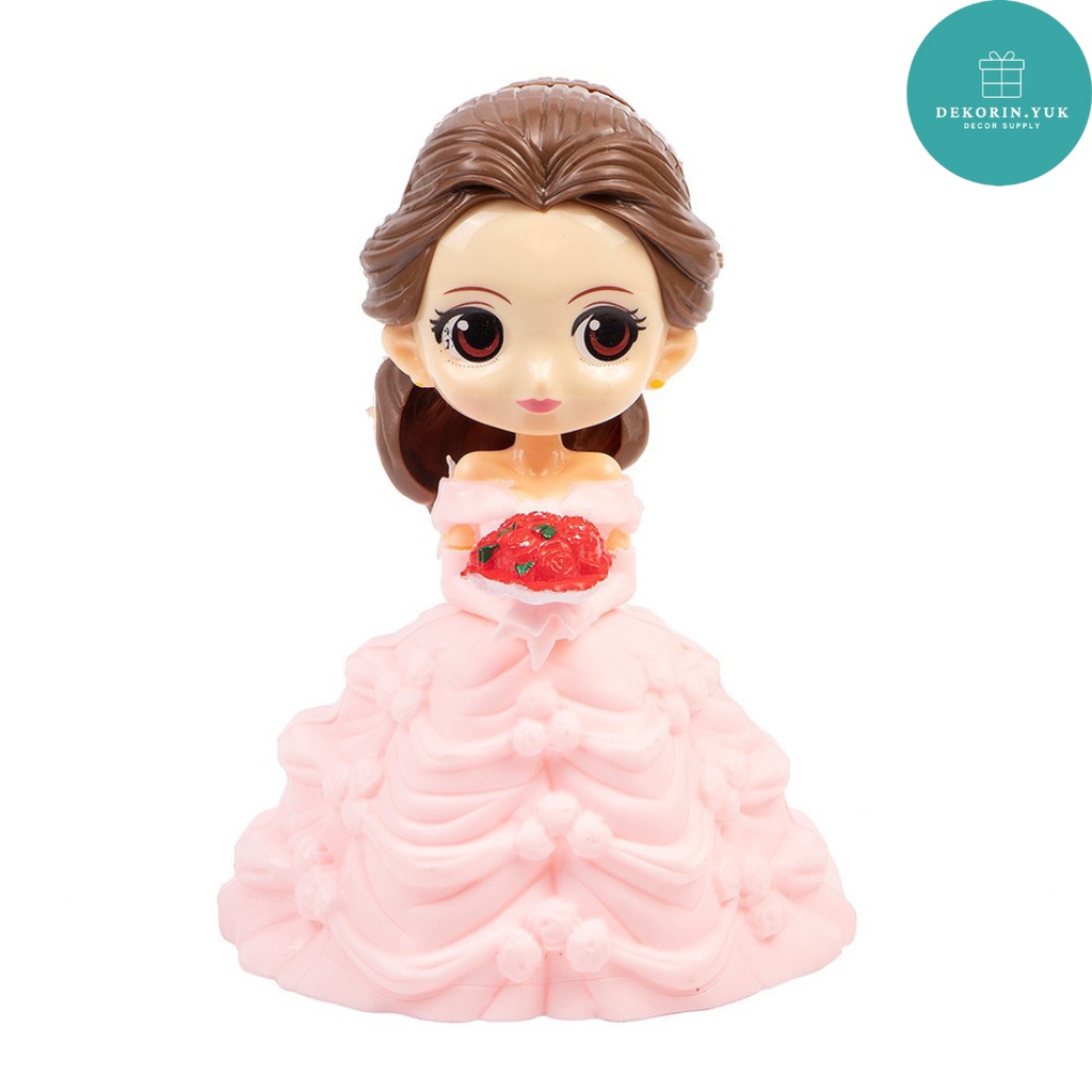 Jual TOPPER PRINCESS DISNEY ELSA BELLE ARIEL SNOWWHITE FROZEN / Cake ...