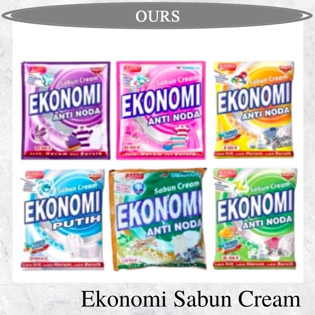 Jual Ekonomi Sabun Cream 350K sabun colek ekonomi anti noda 380gram All ...