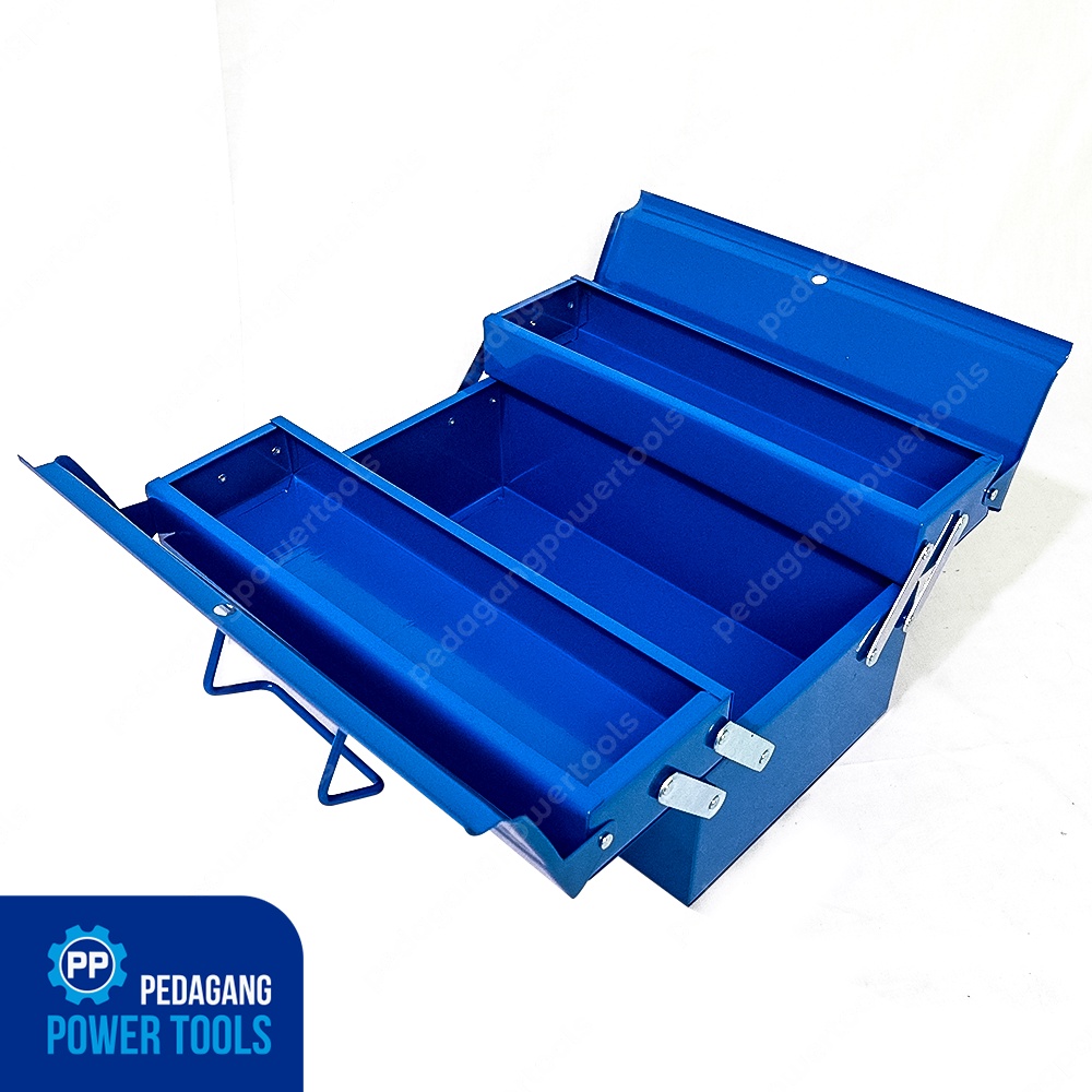 Jual KENMASTER TOOL BOX BESI 2 SUSUN METAL TOOLBOX KOTAK PERKAKAS ...