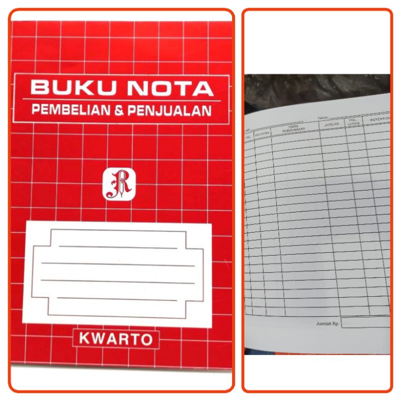 Jual BUKU NOTA PEMBELIAN DAN PENJUALAN KWARTO | Shopee Indonesia