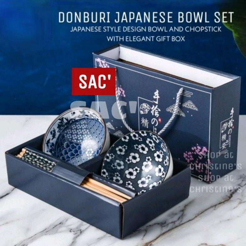 Jual DONBURI JAPANESE BOWL SET MANGKOK SUMPIT SET ALAT MAKAN GAYA ...