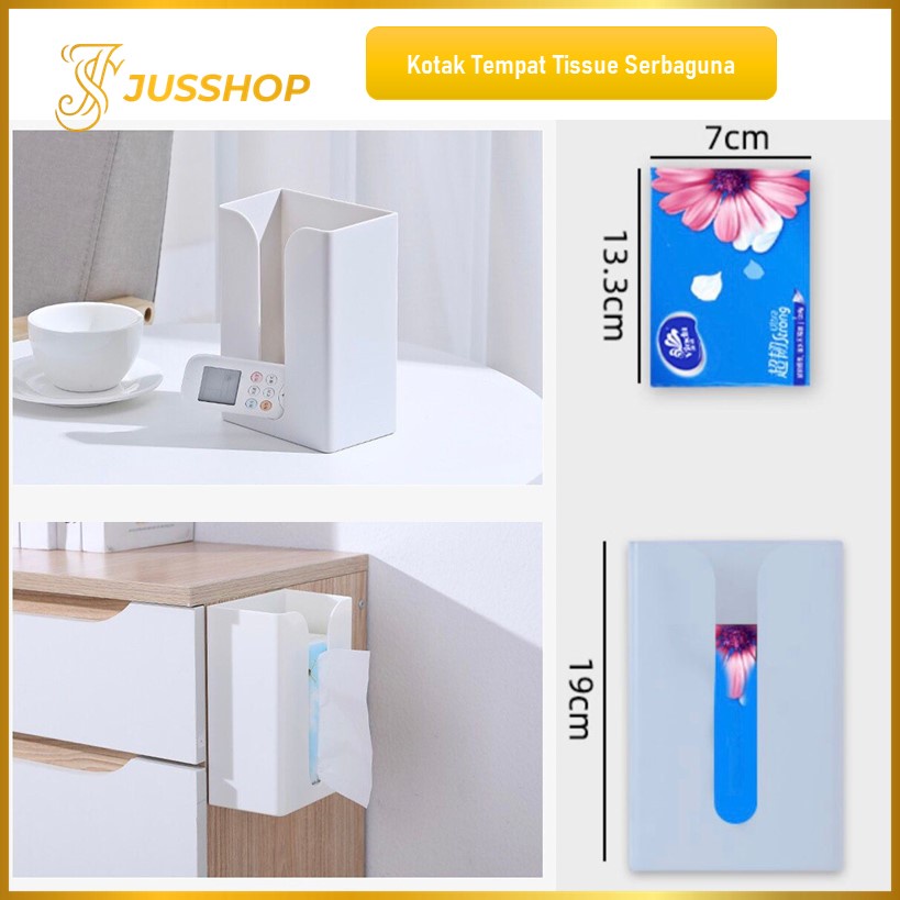 Jual Kotak Tempat Tissue Tempel Dinding Dapur Serbaguna Tissue Box ...