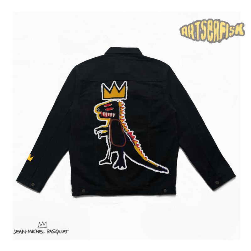 Jual DRAGON Pez Dispenser 1984 Jean Michel Basquiat artwork. custom ...