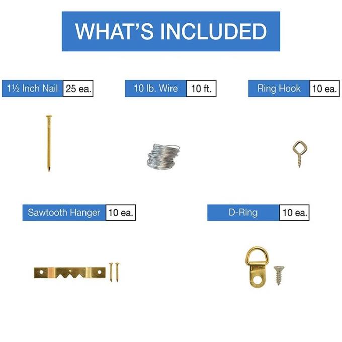 Jual Picture Hangers,Painting Hanging Kit Picture Suspension Kit 220 ...