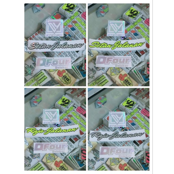 Jual STICKER RAJA JALANAN/SETAN JALANAN CUTTING | Shopee Indonesia