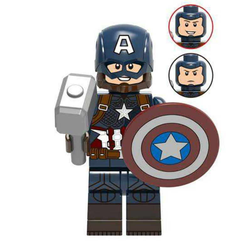 Jual Mainan Balok Minifigure Captain America The Fourth Avengers ...