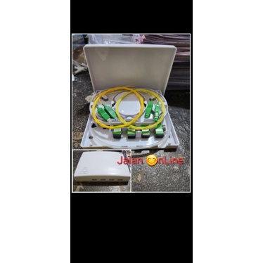 Jual Roset 4 Core Lengkap / kosongan SC UPC / SC APC Adaptor Pigtail ...