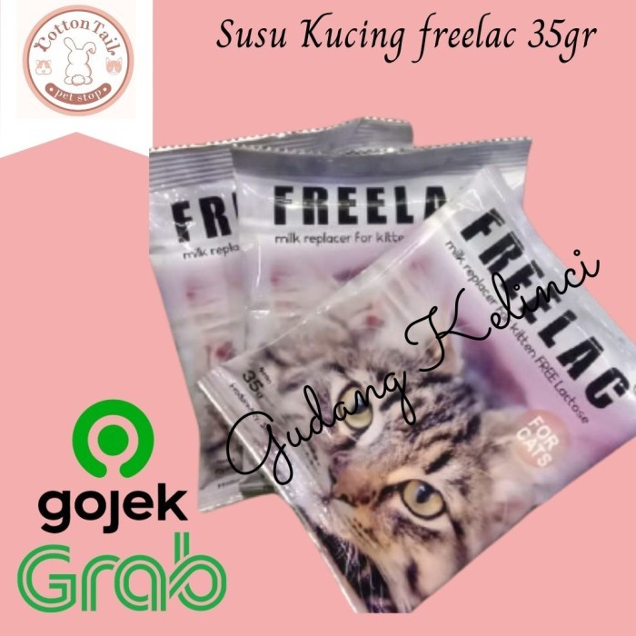 Jual Susu Kucing Freelac 35gr / Milk Replacer For Kitten No Laktosa ...