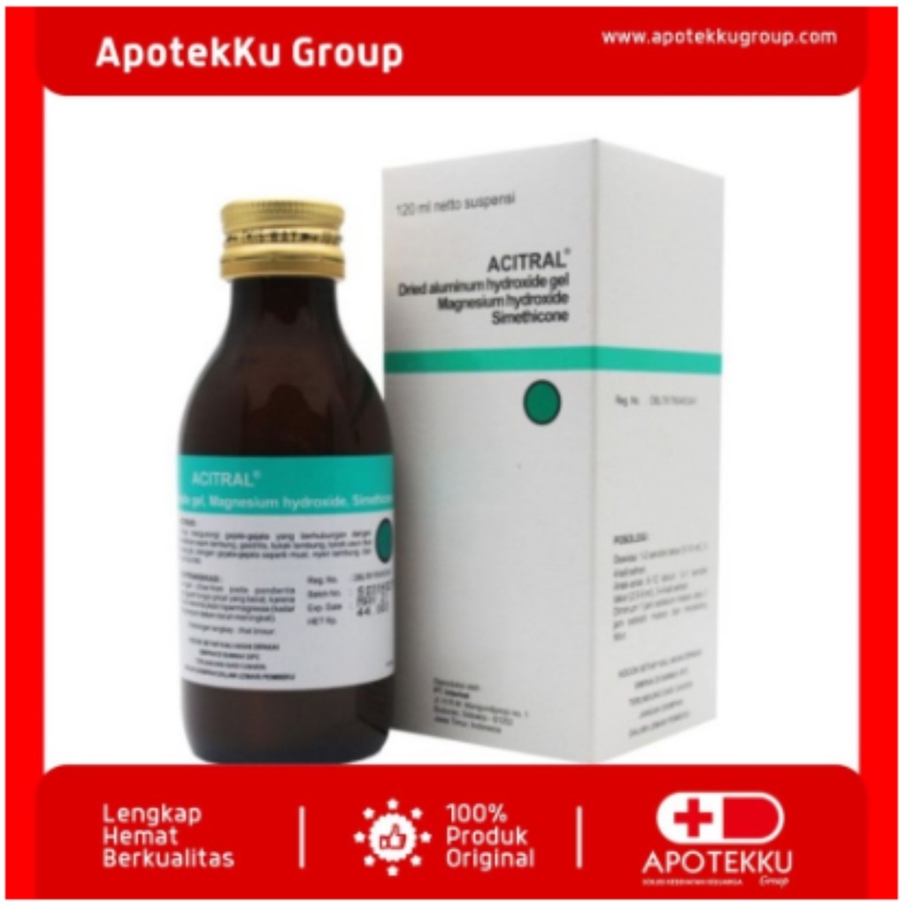 Jual ACITRAL SUSPENSI 120 ML | Shopee Indonesia