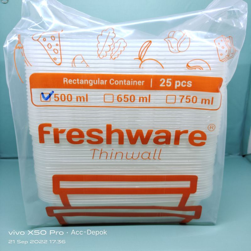 Jual THINWALL FRESHWARE 500 ML / MIKA 500ML / KOTAK MAKAN PERSEGI ... Jual THINWALL FRESHWARE 500 ML / MIKA 500ML / KOTAK MAKAN PERSEGI ...