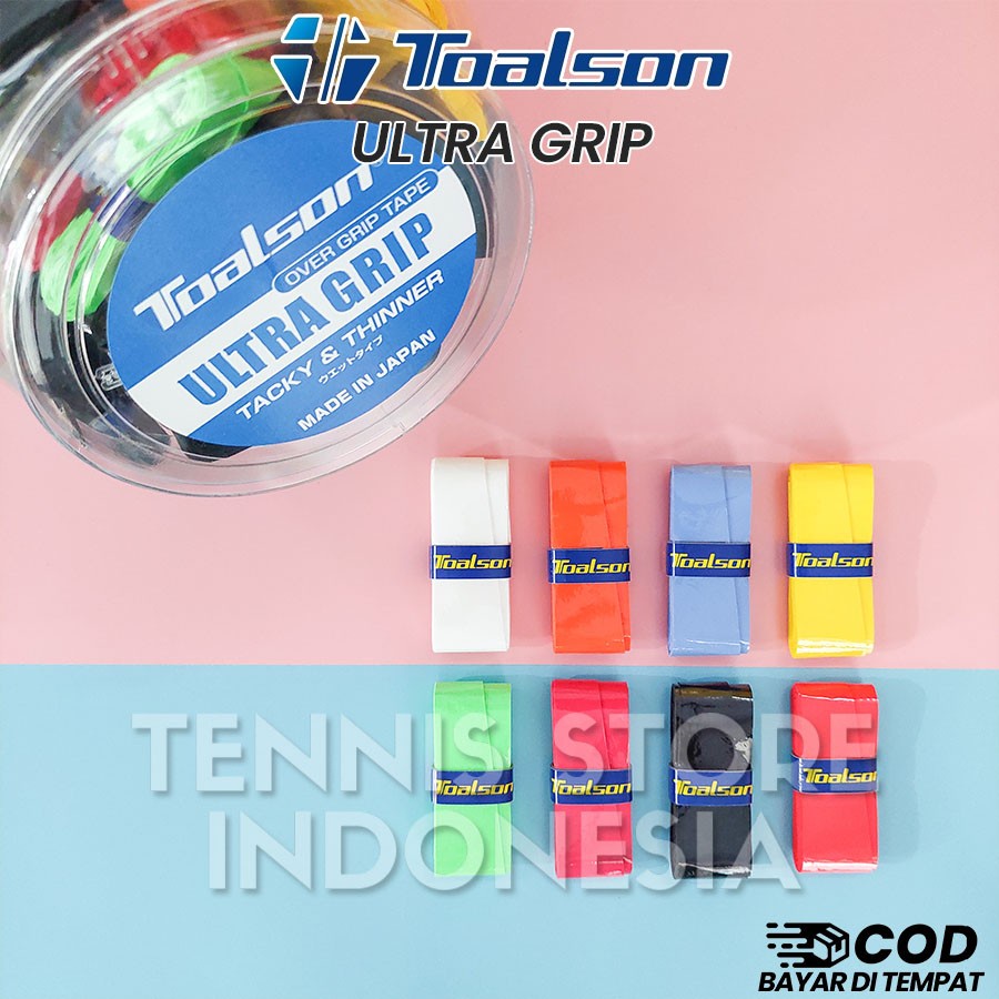 Jual Grip Toalson Ultra Grip Badminton / Tenis Original | Shopee Indonesia