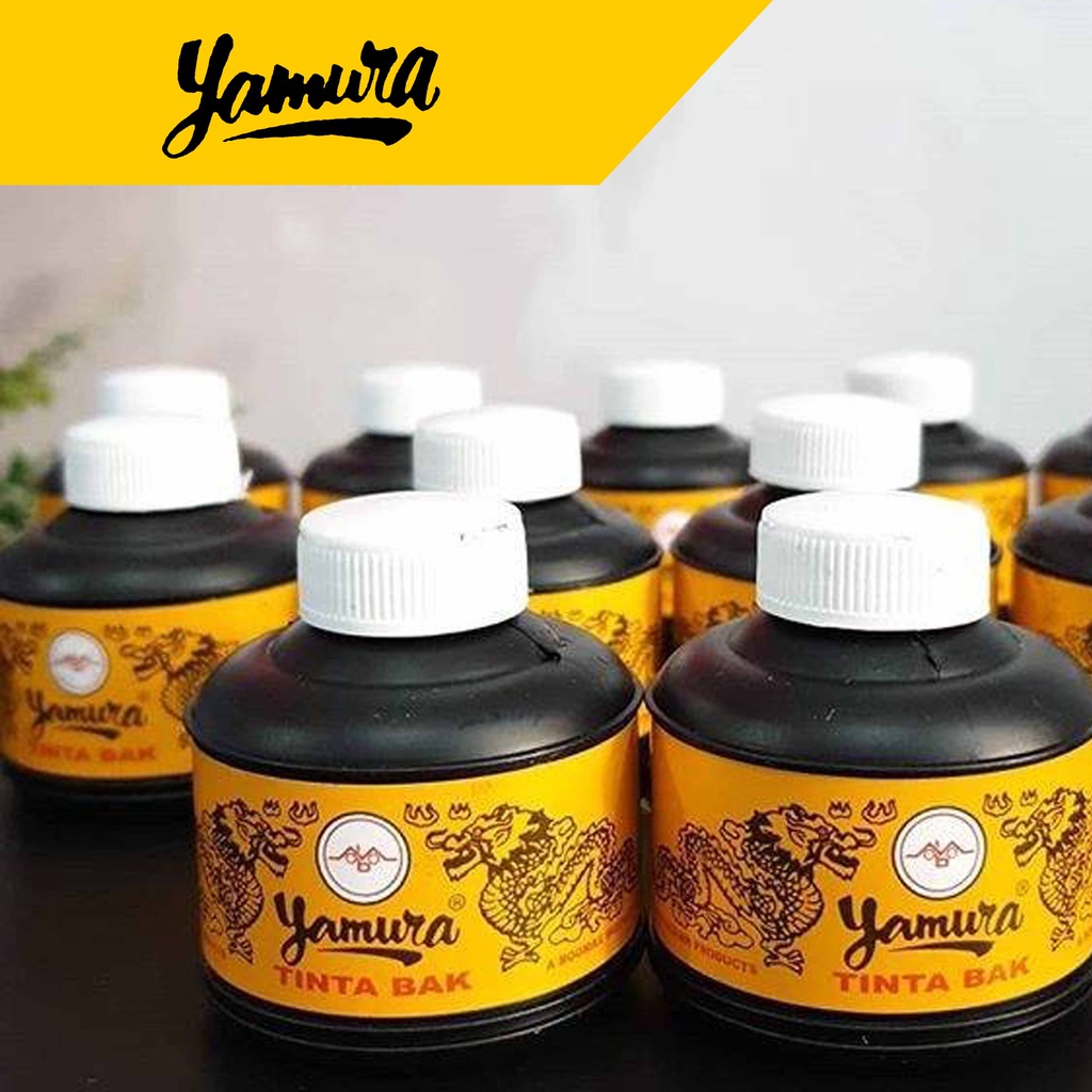 Jual BN - Tinta Cina Yamura/ Tinta Kaligrafi Yamura / Tinta Bak Stempel ...