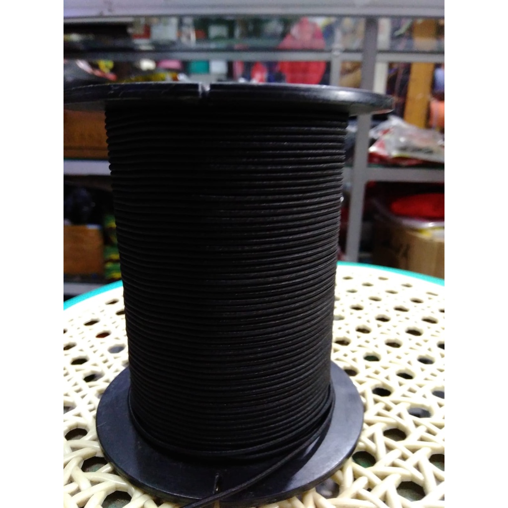 Jual Tali Frame Tenda Dome 1,5 mm warna hitam | Shopee Indonesia