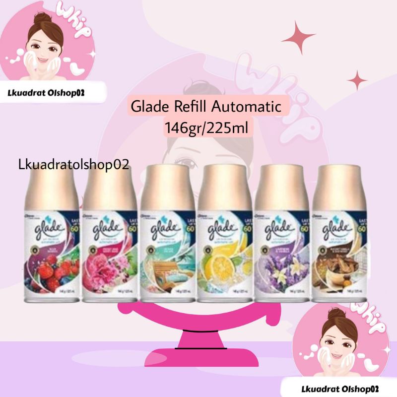 Jual Glade Refill Automatic 146gr/225ml | Shopee Indonesia
