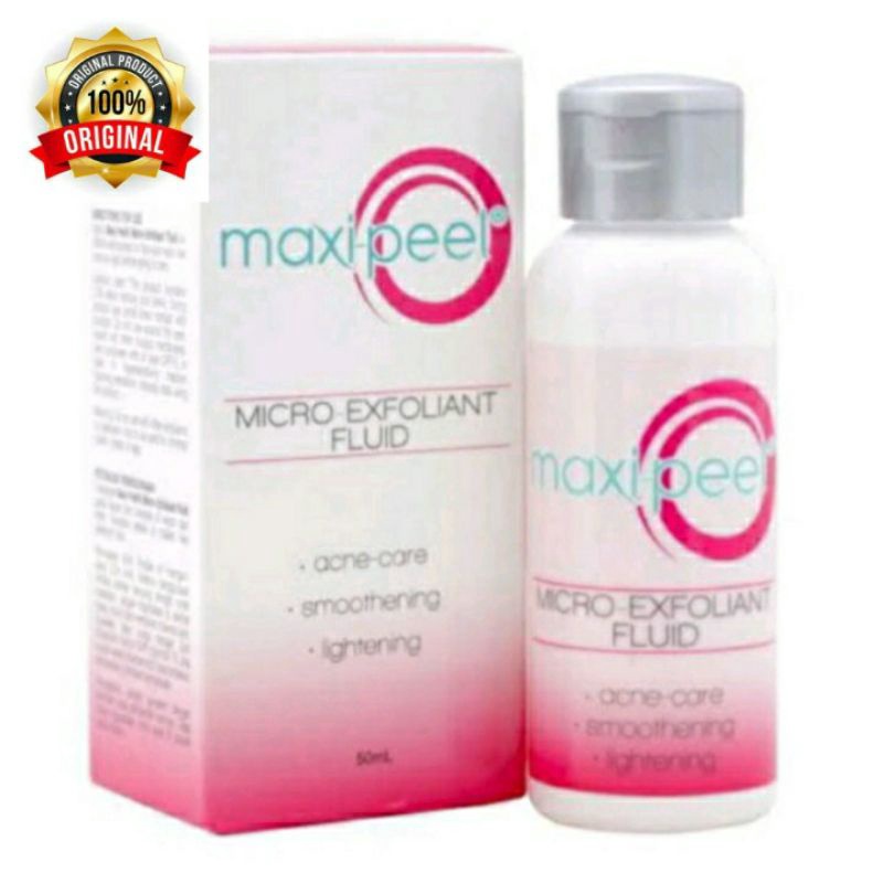 Jual MAXI-PEEL / maxipeel micro exfoliant fluid 50ml acne care ...