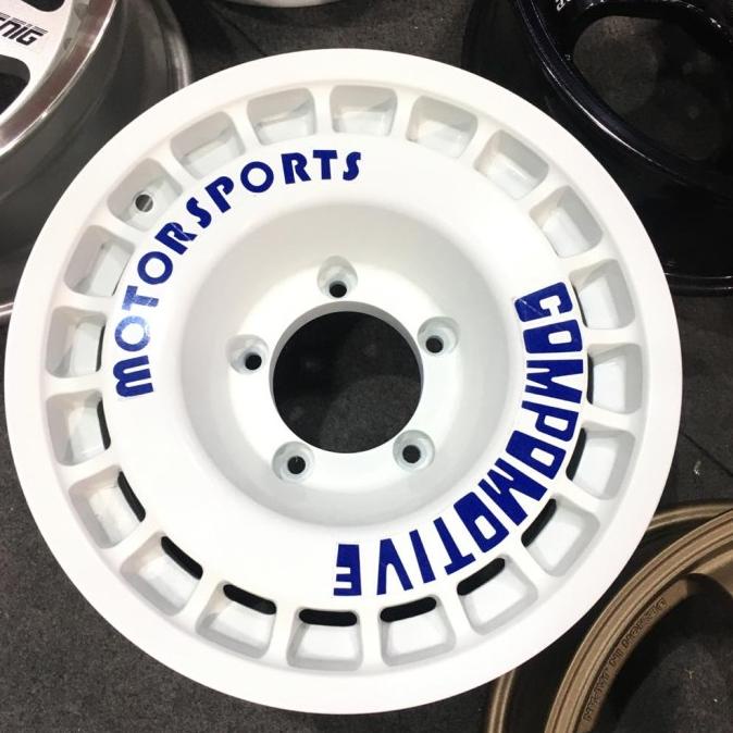 Jual Promo Velg Racing Ring 15 Inch Compomotive Rally 5X139.7 Mobil ...