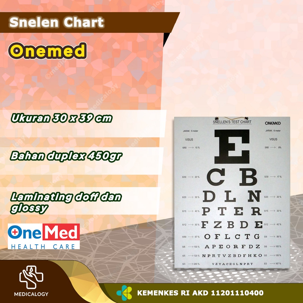 Jual Snelen Chart Onemed | Shopee Indonesia