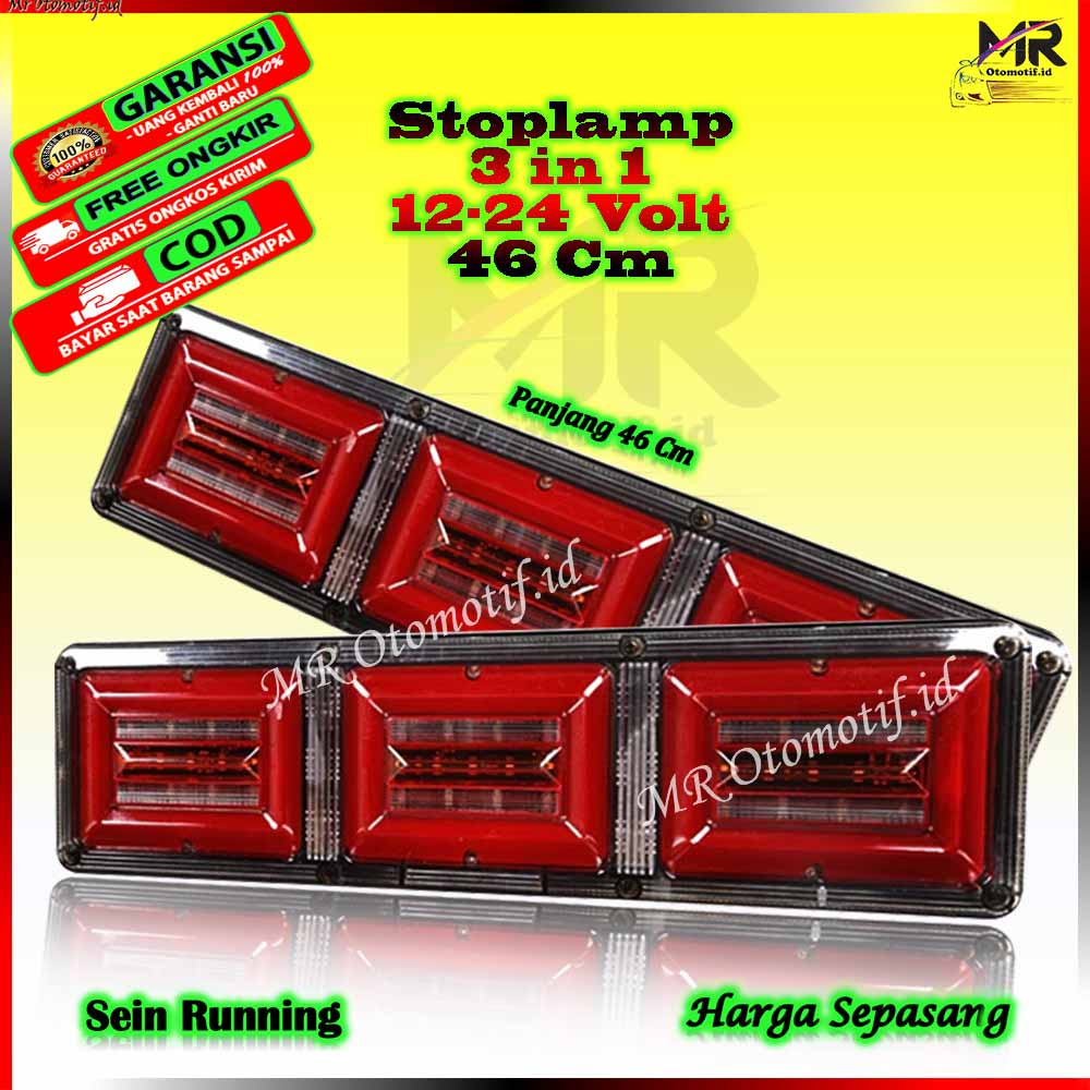 Jual Lampu Variasi Stoplamp Rem Stop Sein Running Led Belakang Mobil ...