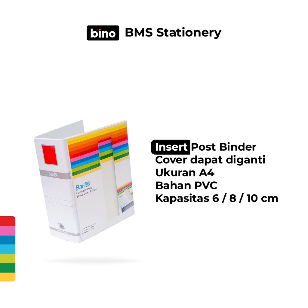 Jual [BMS Surabaya] Bantex INSERT Pipe / Post Binder Ukuran A4 | Shopee ...