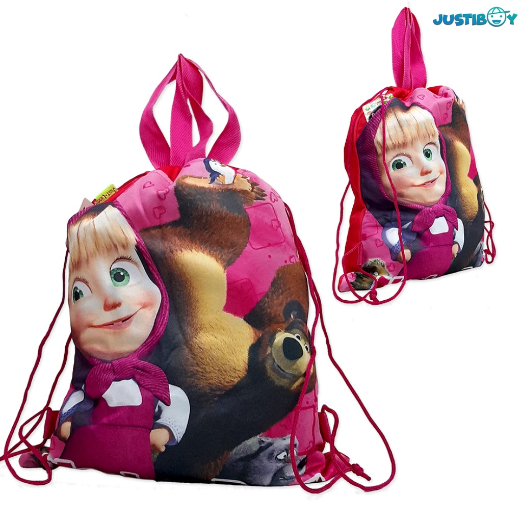 Jual Tas Gendong Anak Perempuan Karakter Kartun & Princess Lucu Tali ...
