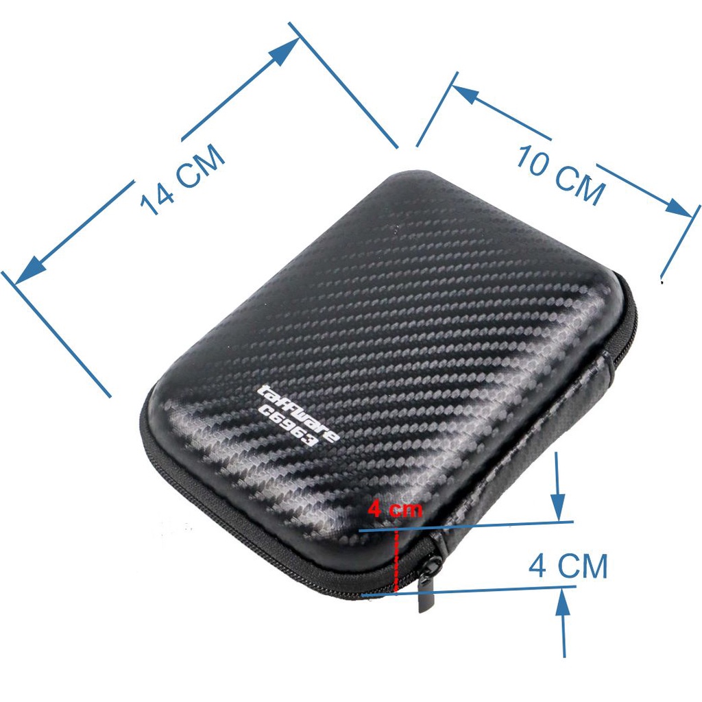 Jual Dompet Tempat Hardisk - Cover Penyimpanan TAFFWARE CARBON C6963 ...