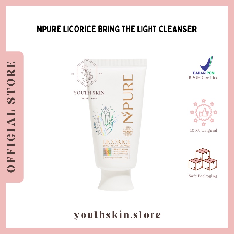 Jual NPURE LICORICE BRING THE LIGHT CLEANSER | Shopee Indonesia