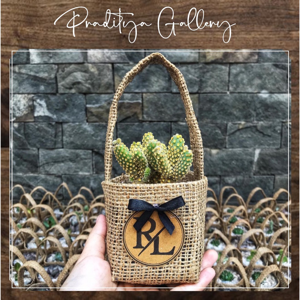 Jual Goni bag / Tas goni mini / Goni bag kaktus | Shopee Indonesia