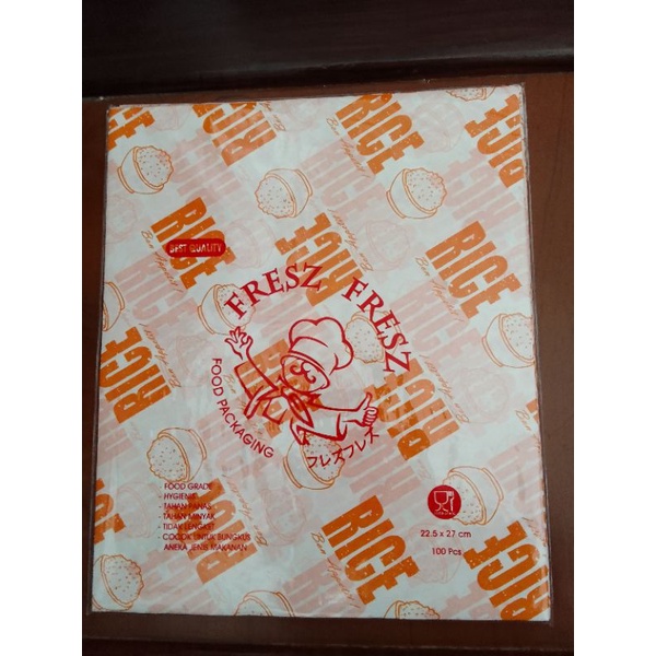 Jual Kertas Nasi KFC Motif | Shopee Indonesia