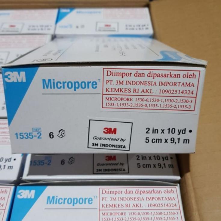 Jual Special Micropore 2 inch 3M / Plester Micropore 3M 2 inch ...