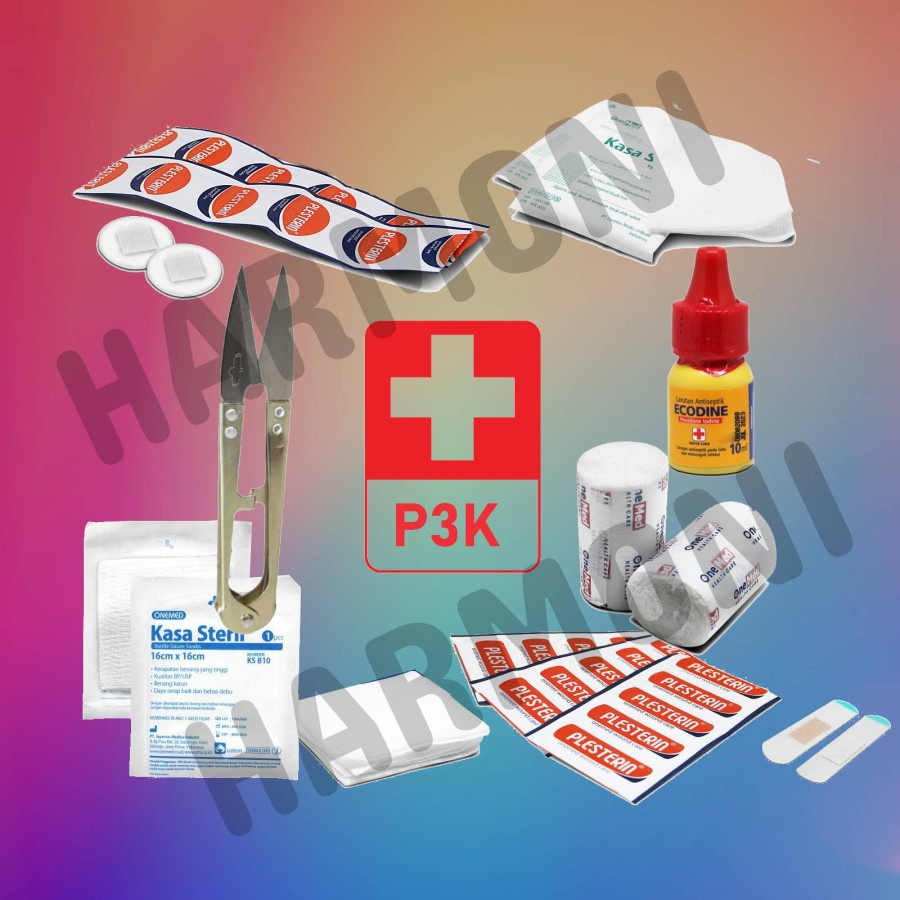 Jual P3K Set Paket Travel Kit Peralatan Perawatan Luka | Shopee Indonesia
