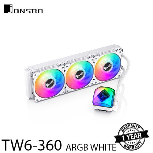 Jual Jonsbo TW6-360 ARGB White Liquid Cooling CPU AIO | Shopee Indonesia